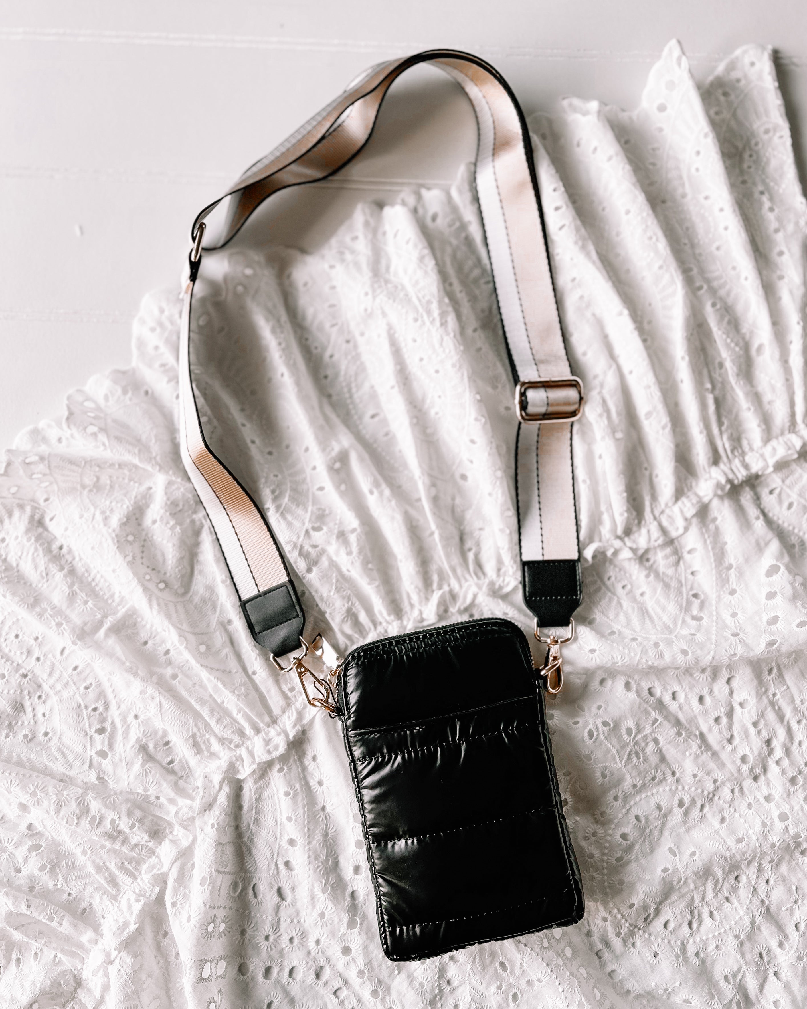 Lighten the load [blk nylon puffer] purse – Urban Escape